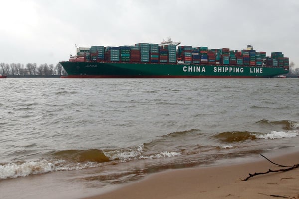 MSC Oscar im Jade-Weser-Port: Die Rekordjagd der Riesenschiffe in ...