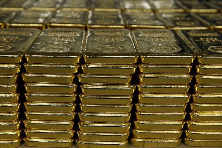 Länder mit den weltweit größten Goldreserven im Ranking 2025