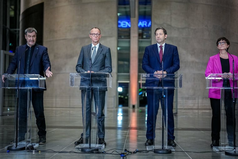 Regierungsbildung: Schwierigen Sondierungen zwischen CDU und SPD halten an