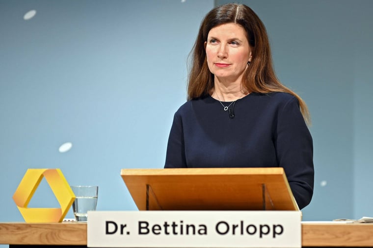 Neue Commerzbank-Chefin: Manfred Knof geht, Bettina Orlopp übernimmt