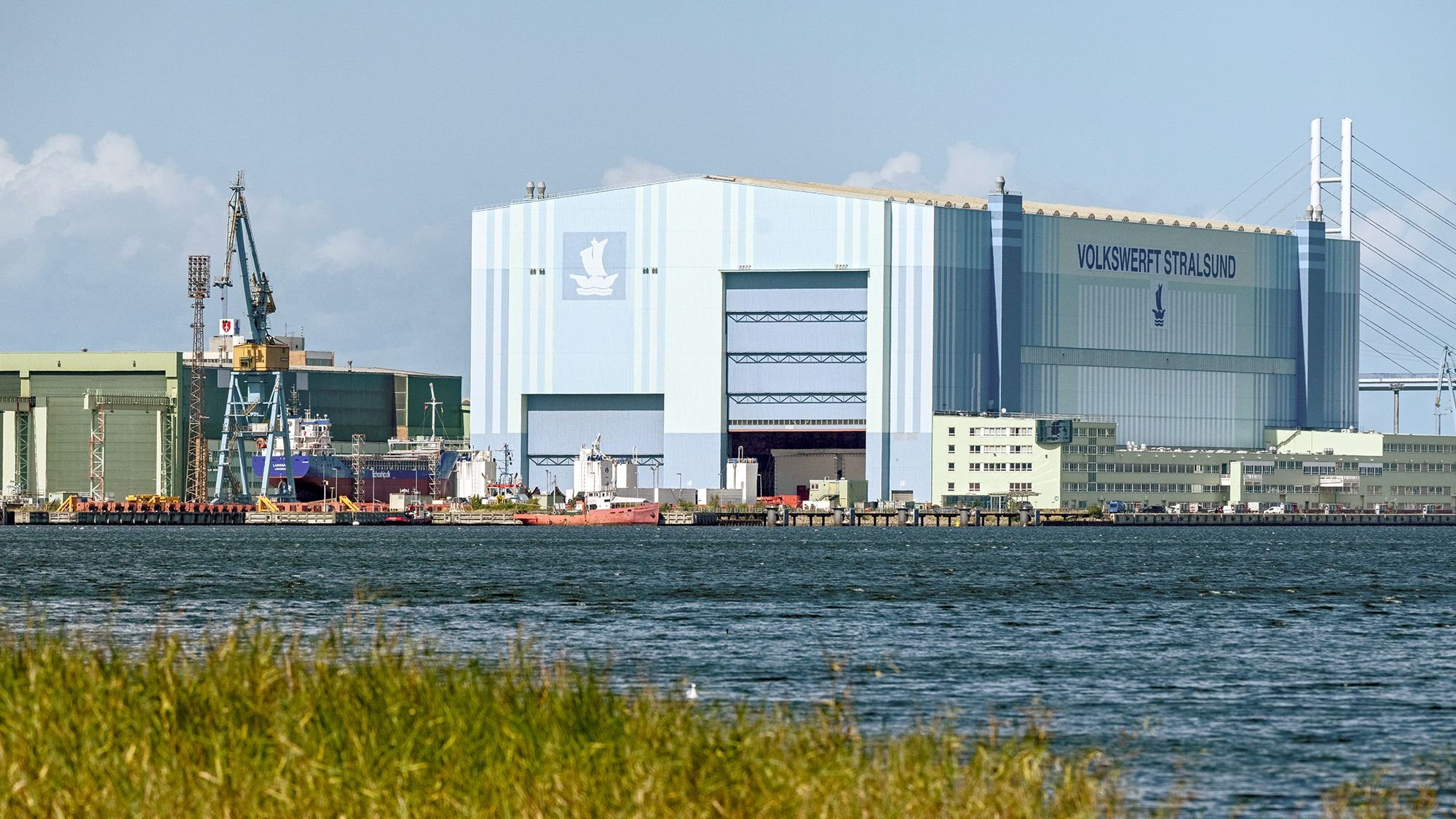 Werft: Fosen Werft in Stralsund stellt Insolvenzantrag
