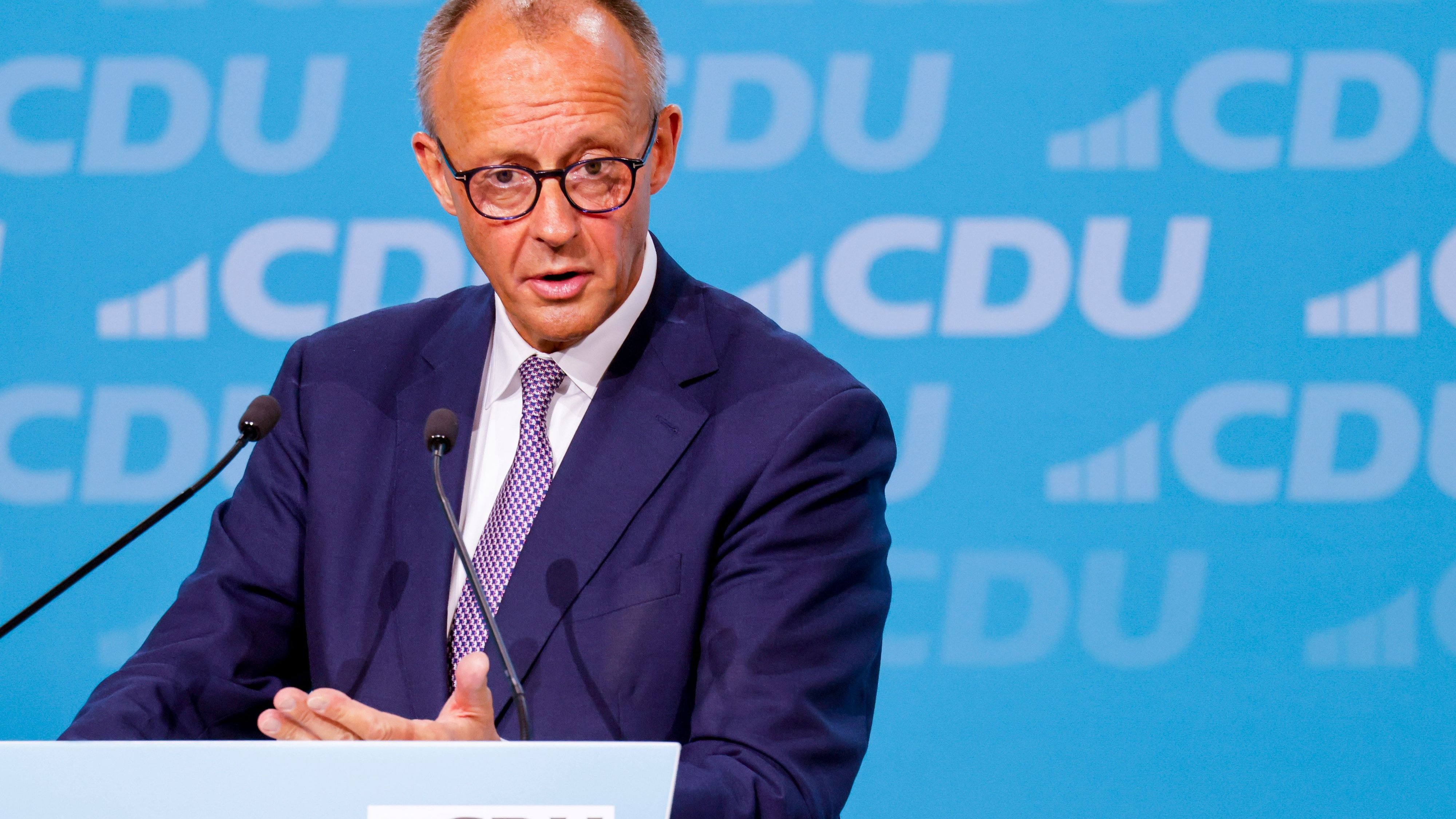 CDU-Parteitag: Merz: Altschuldenhilfe soll Anfang 2026 greifen