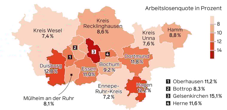 Strukturwandel im Ruhrgebiet: So hat sich der „Pott“ verändert