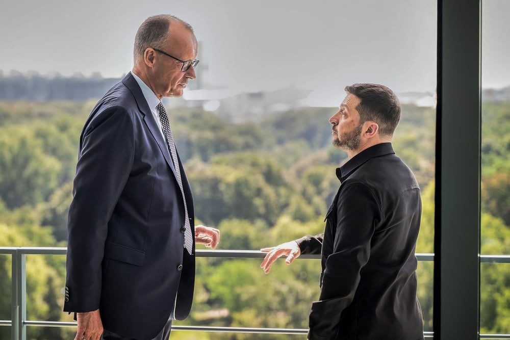 Ukraine-Krieg: Friedrich Merz und Wolodymyr Selenskyj üben Schulterschluss in Berlin