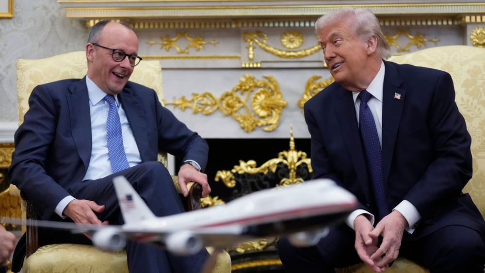 Friedrich Merz bei Donald Trump: So liefen die 45 Minuten im Oval Office