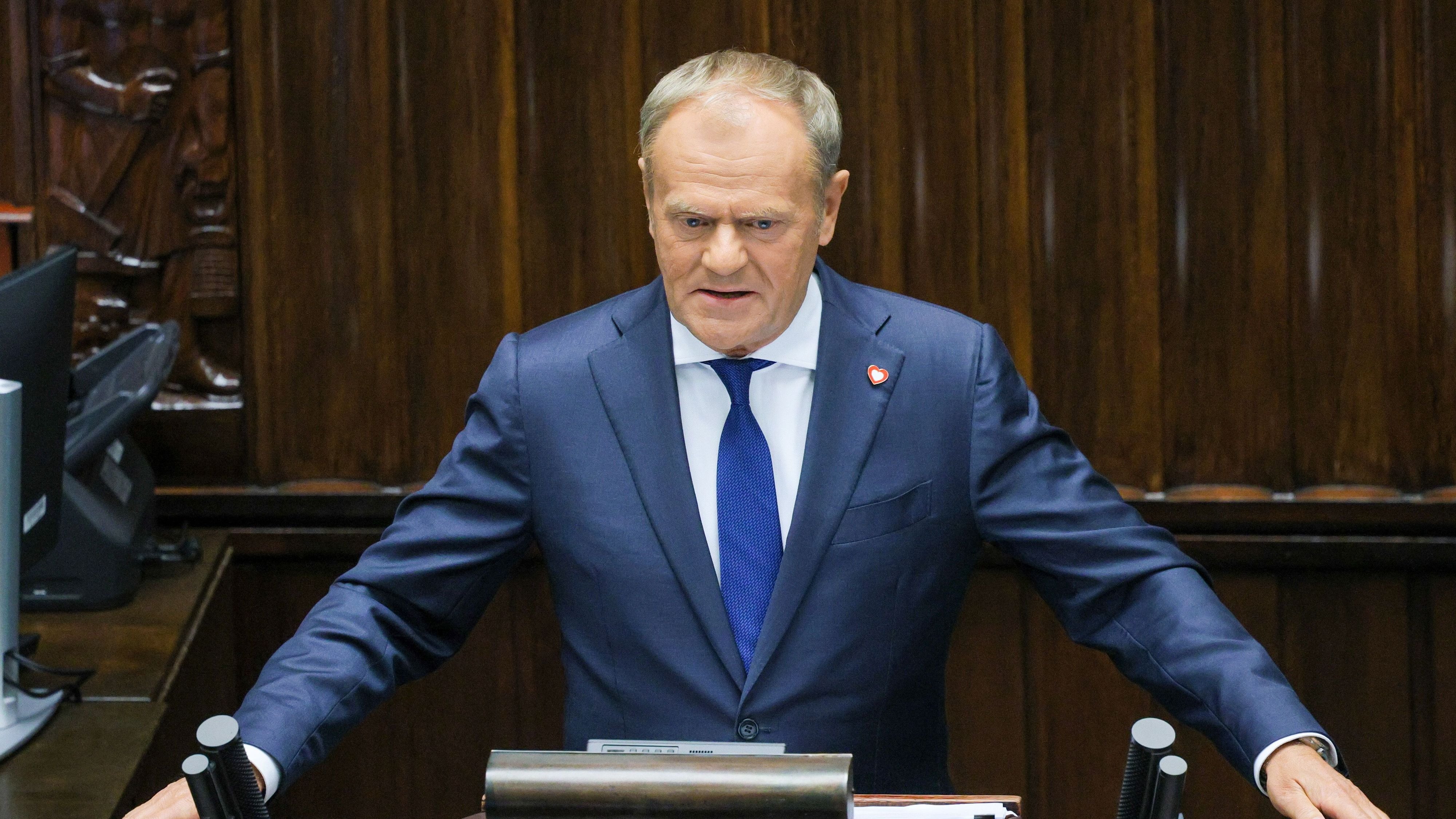 Polen: Polens Regierungschef Tusk gewinnt Vertrauensabstimmung