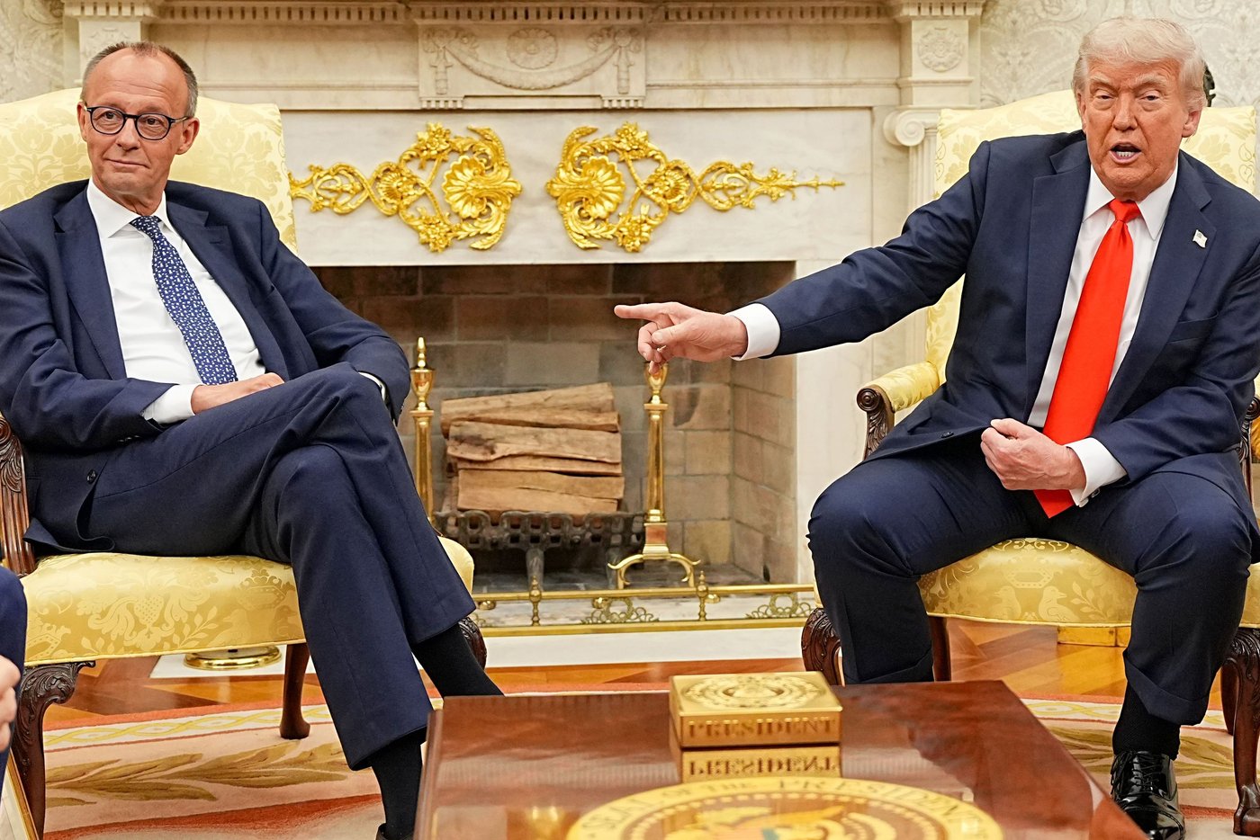 Donald Trump trifft Friedrich Merz: So erfolgreich umgarnt Merz den US ...