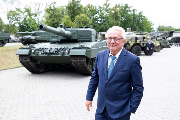 Ukraine-Krieg: Rheinmetall-Chef Armin Papperger im Fadenkreuz Russlands