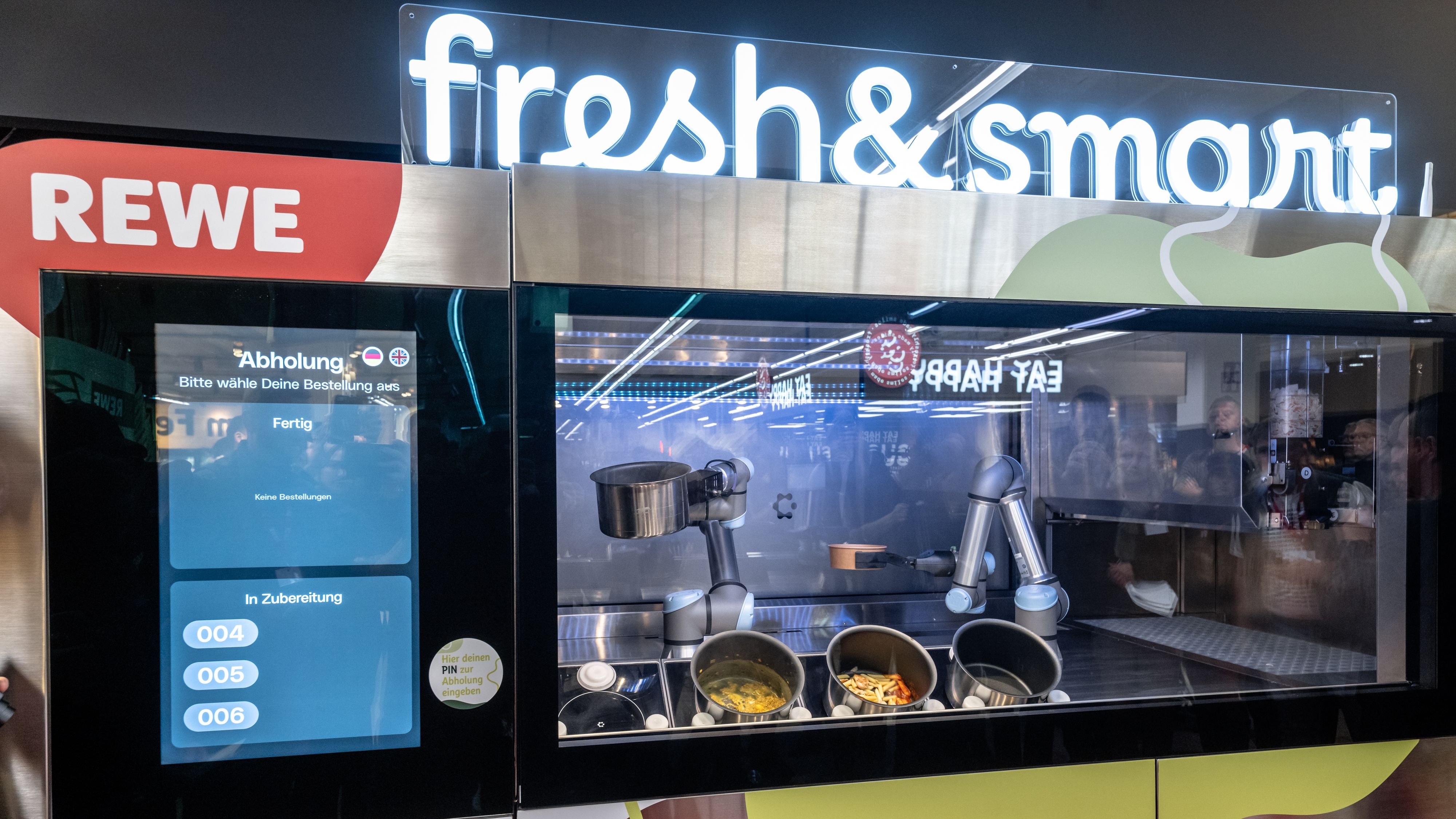 Circus-Kochroboter: In diesen Rewe-Märkten kocht jetzt ein Roboter