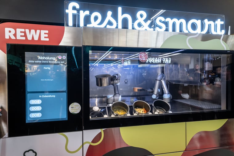 Circus-Kochroboter: In diesen Rewe-Märkten kocht jetzt ein Roboter