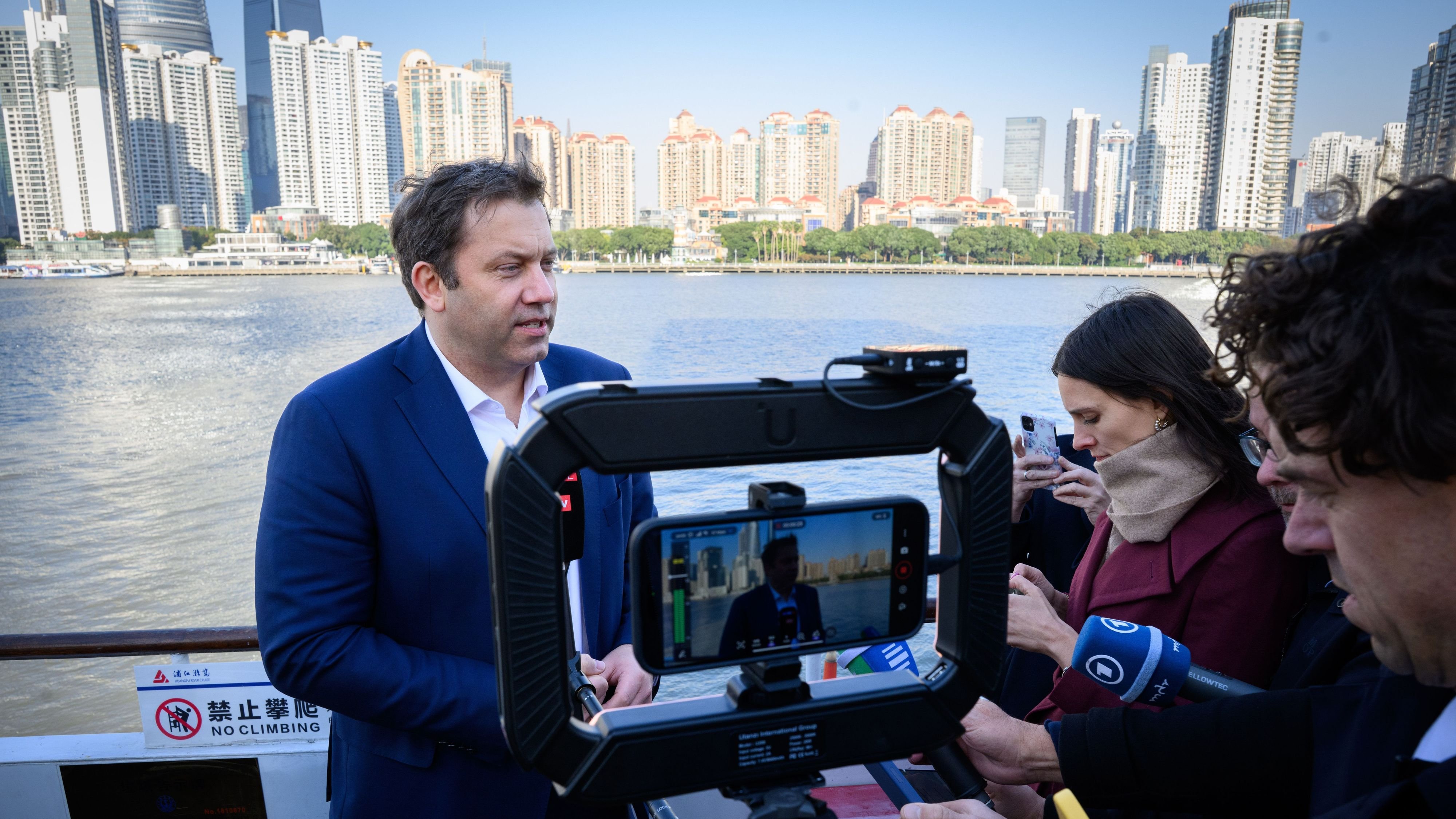 Lars Klingbeil in China: Schwierige Zeiten im gelobten Land