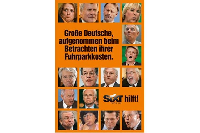 Sixt: Die aufsehenerregendsten Kampagnen des Autovermieters