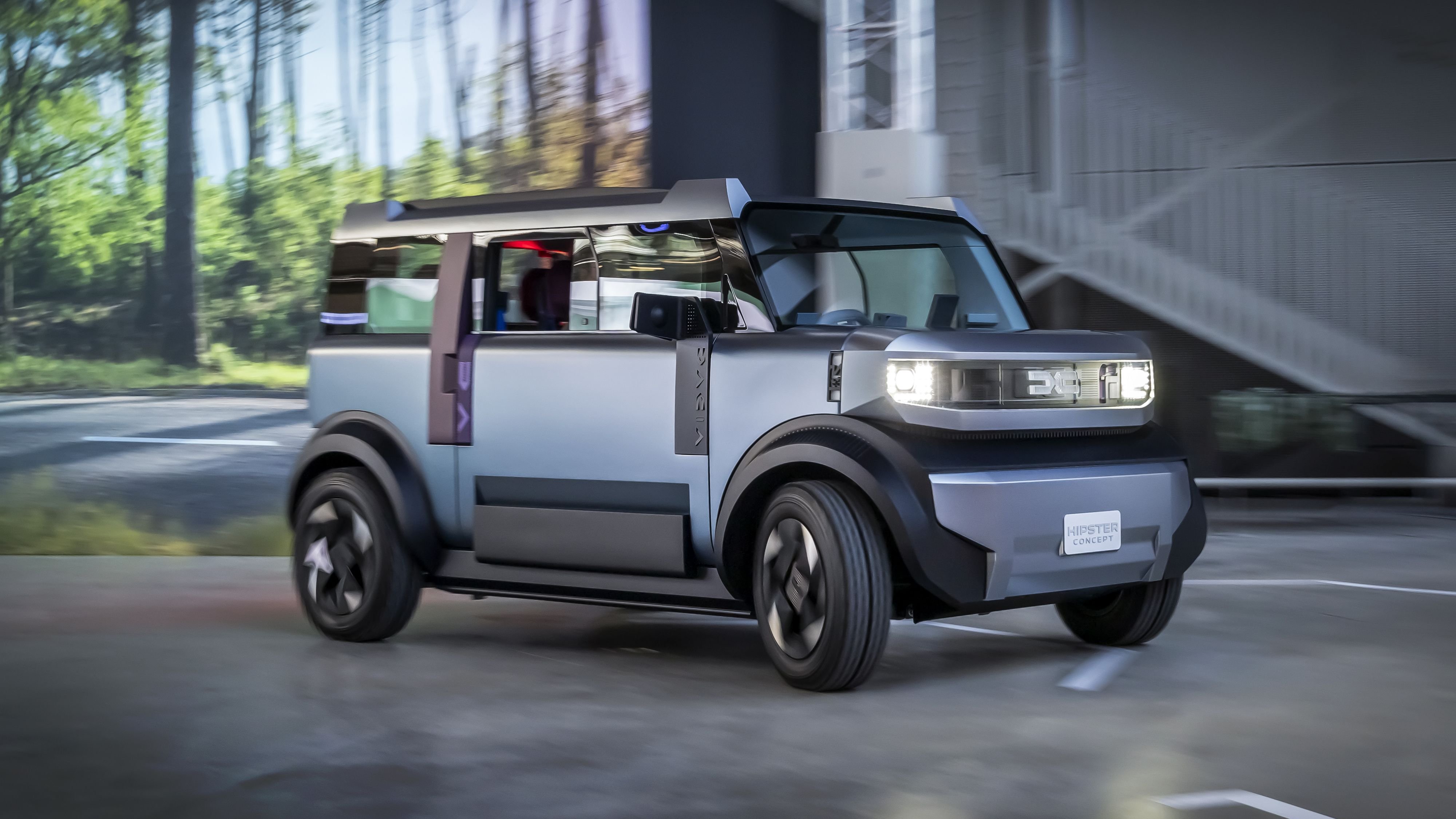 Dacia Hipster Concept: Klein, günstig, elektrisch – mit gewöhnungsbedürftigem Design