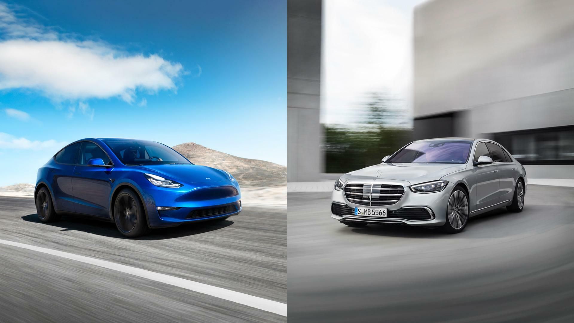 Tesla vs. Mercedes: Das Design der beiden Autos im Direktvergleich