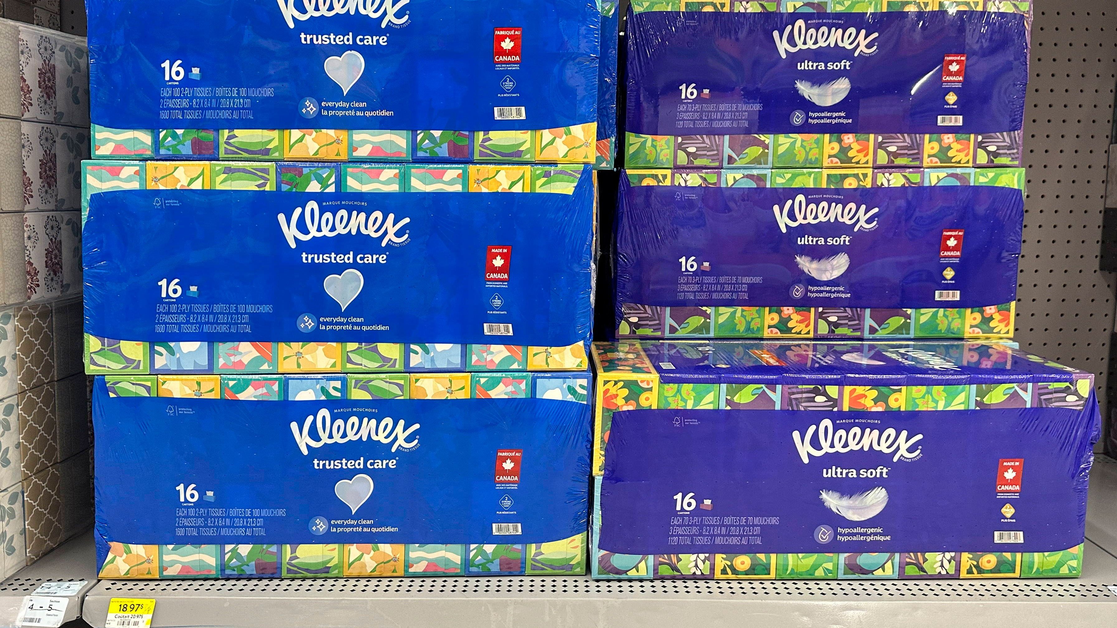 Kimberly-Clark: Kleenex-Mutter schluckt Listerine-Hersteller