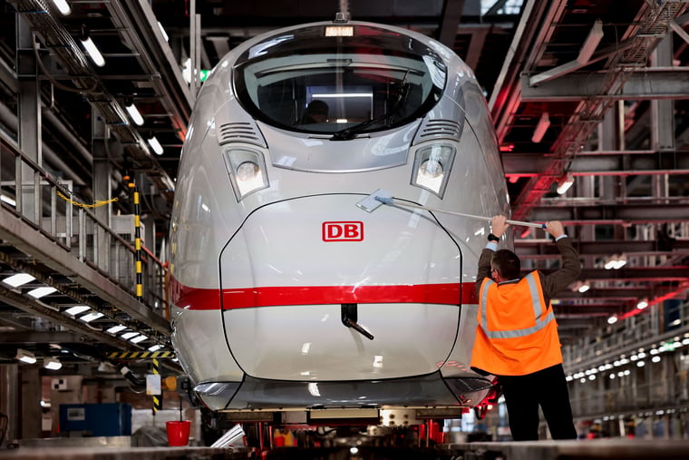Deutsche Bahn nutzt zur Finanzierung neuer ICE-Züge erstmals Leasingmodell